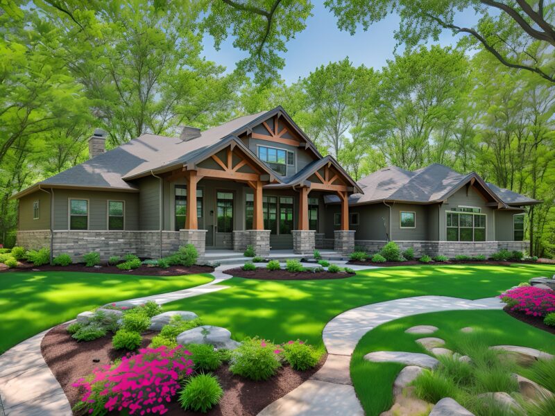 Custom Ranch Home Galleries | Harpe Development